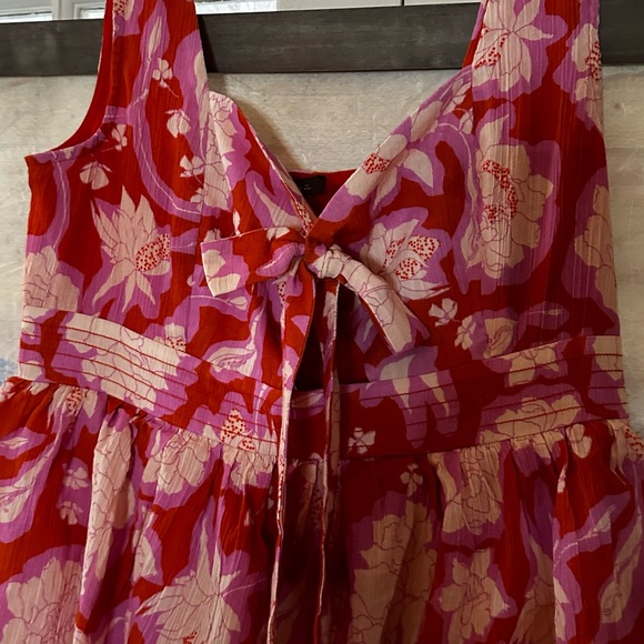 Anthropologie | Dresses | Anthropologie X Vineet Bahi Ruffle Maxi Dress ...